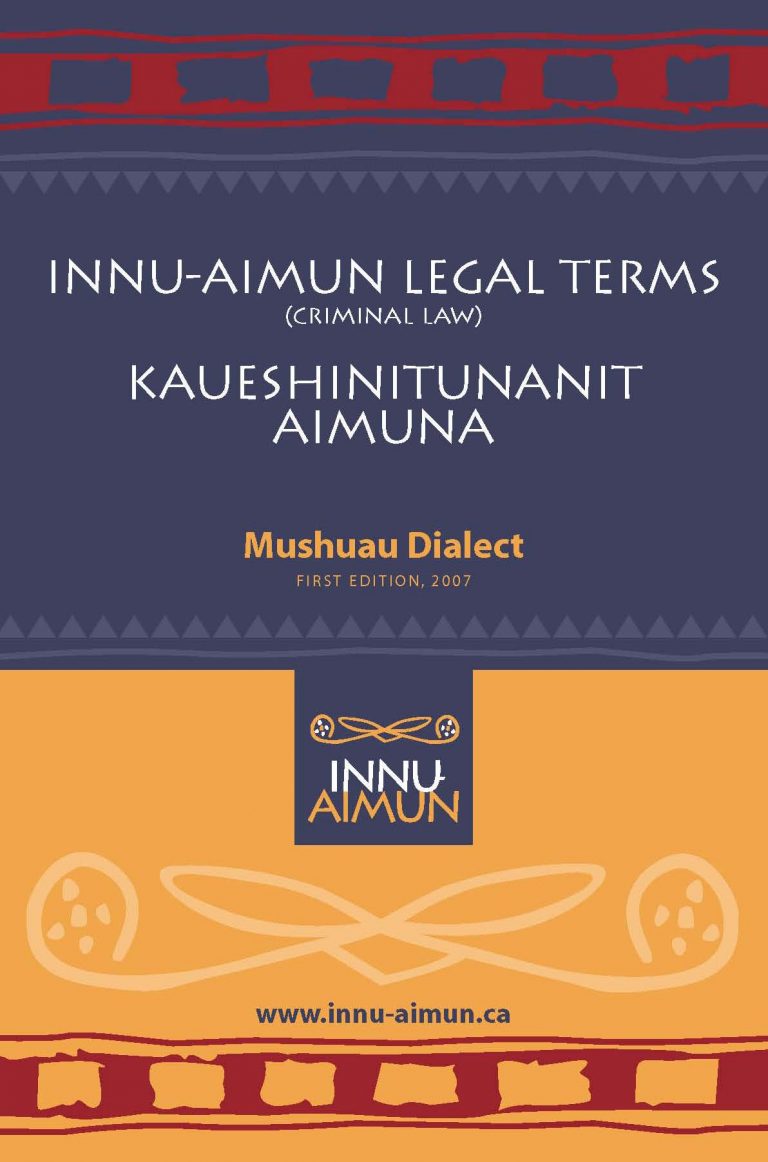 Glossaires – Innu-aimun